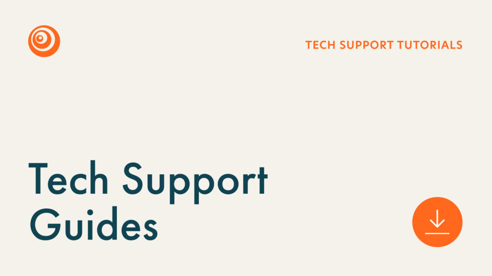 Tech Support Tutorials | start.orangekidmin.com